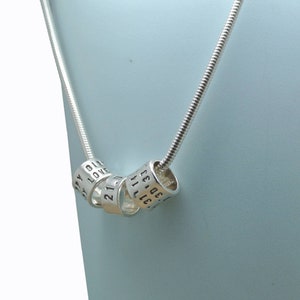 Personalised Sterling Silver Storyteller Necklace - a Necklace With ...