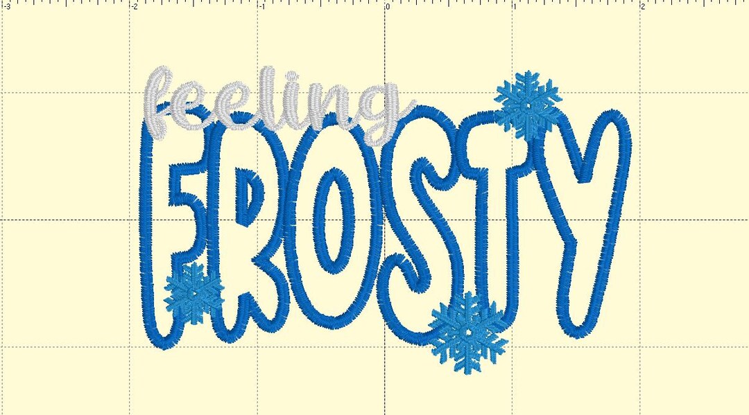 Feeling Frosty – Embroidery Design | Winter Embroidery File | Instant ...