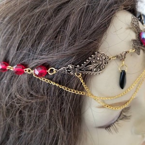 Gothic Circlet of the Crimson Order Vampire Elven Celtic Druid Larp ...
