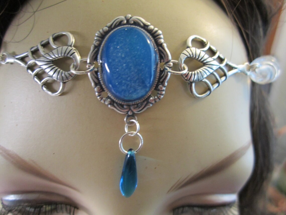 Quartz Circlet of the Ice Priestess Elven Celtic Druid LARP - Etsy
