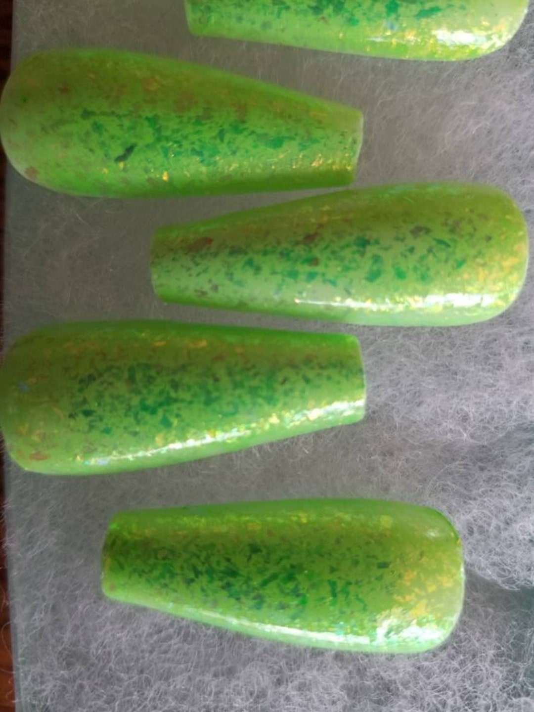 Sprite Priestess Press on Reusable Acrylic Nails - Etsy