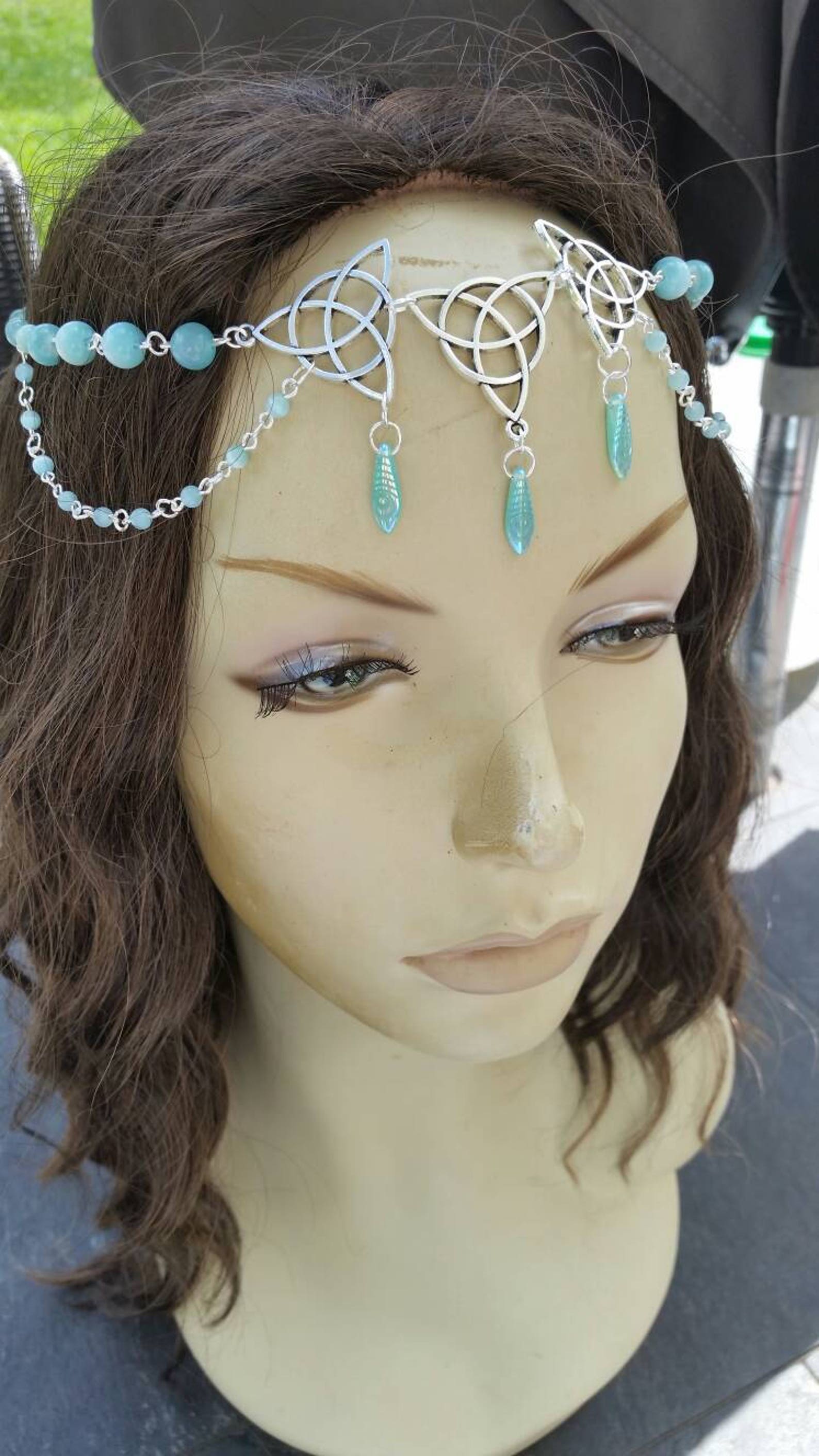 Icy Circlet of the Winter Druid Celtic Elven Bridal Cosplay Larp - Etsy