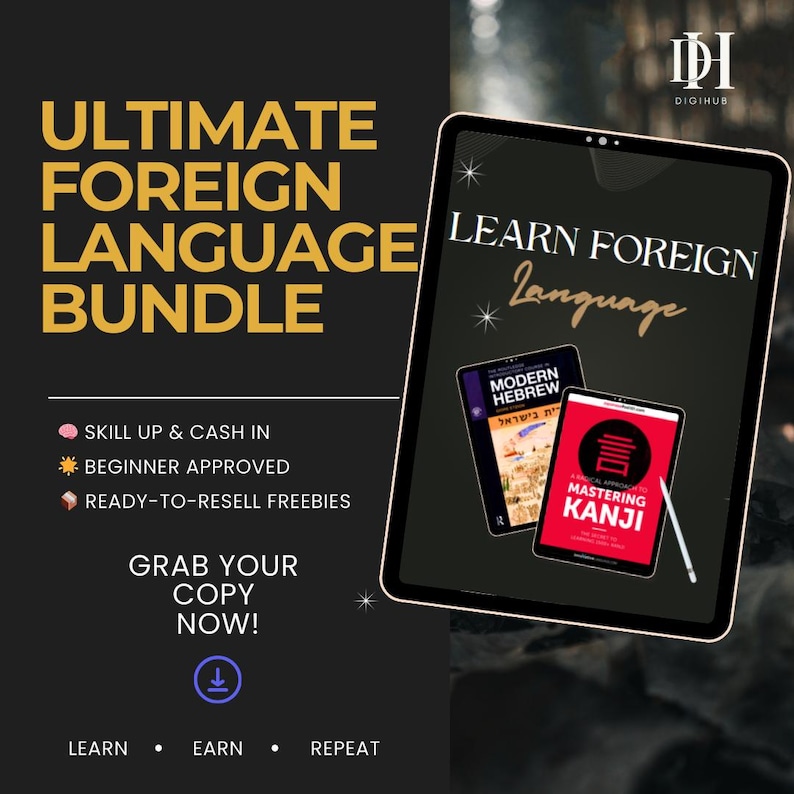 Ultimate Foreign Language Learning Bundle | Vocabulary, Flashcards ...