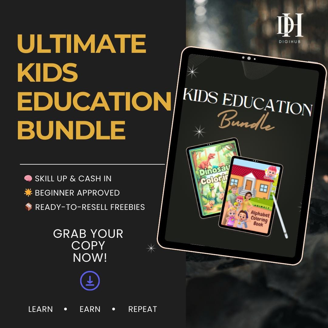 Ultimate Kids Education Bundle | Preschool & Kindergarten Learning ...