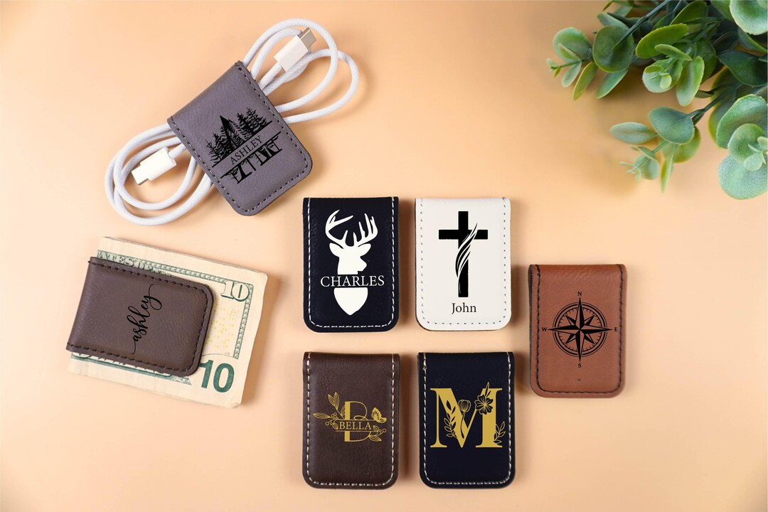 Custom Money Clip, Cable Organizer, Personalized Money Clips, Engraved ...
