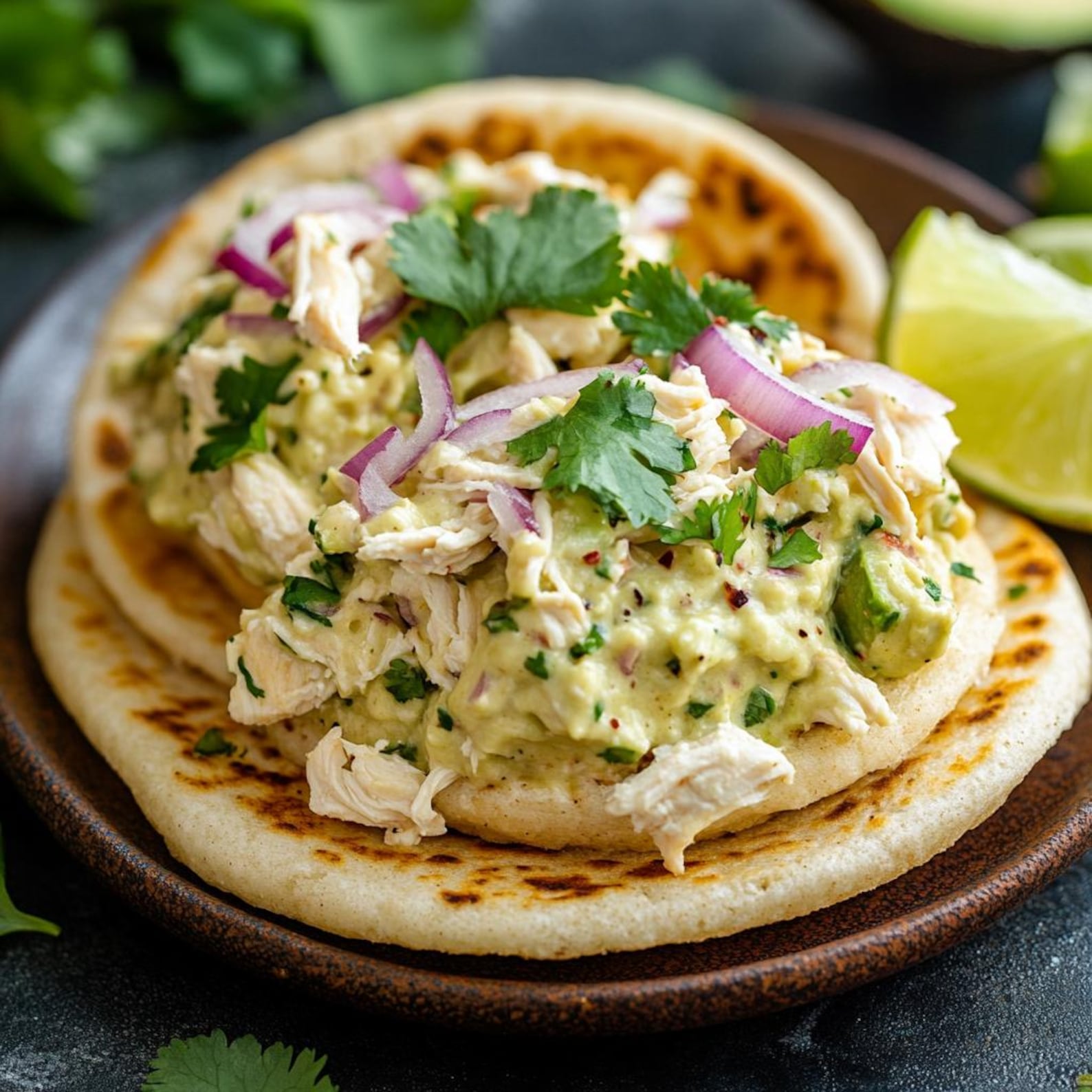 Arepas Reina Pepiada (venezuelan Chicken Salad Sandwiches) Recipe - Etsy
