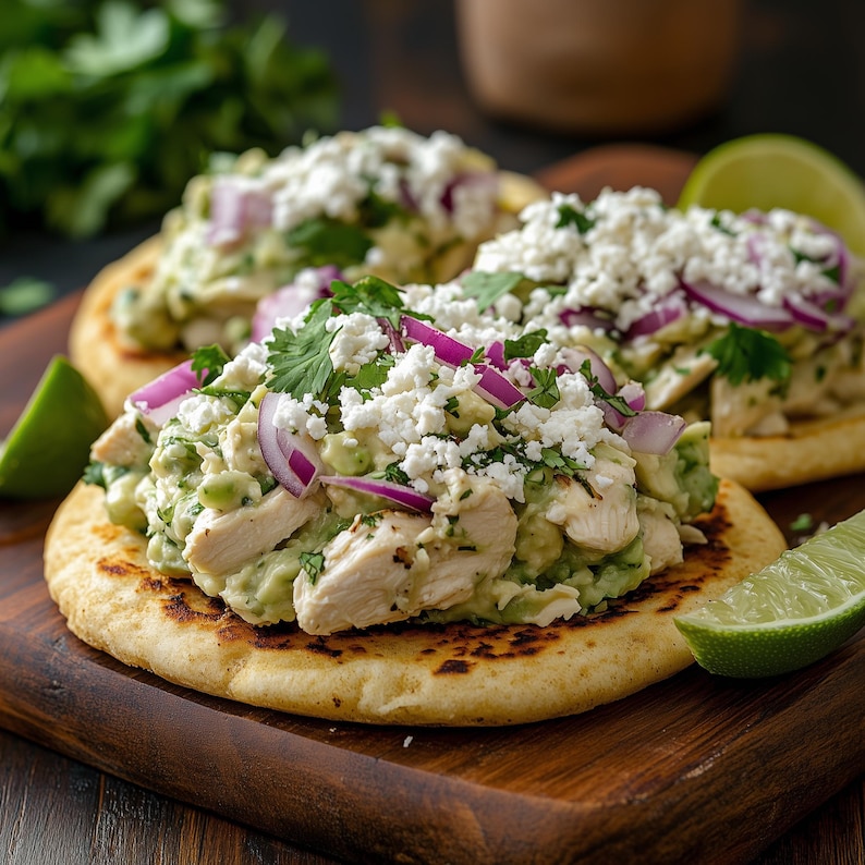 Arepas Reina Pepiada (venezuelan Chicken Salad Sandwiches) Recipe - Etsy
