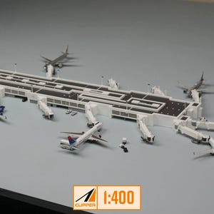 1:400 Model Airport Terminal | CLIPPER MODELS - Etsy