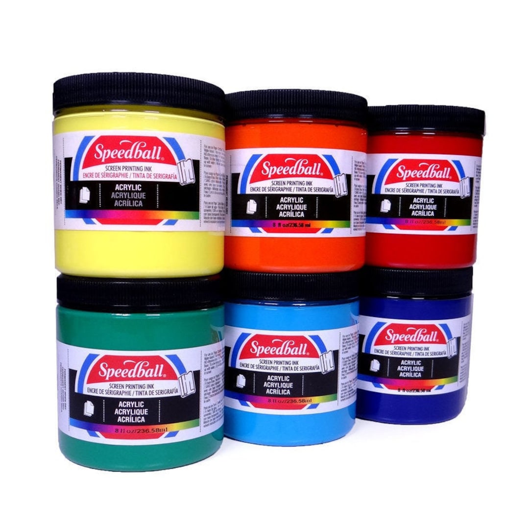 Speedball Acrylic Screen Printing Ink choose Colour - Etsy