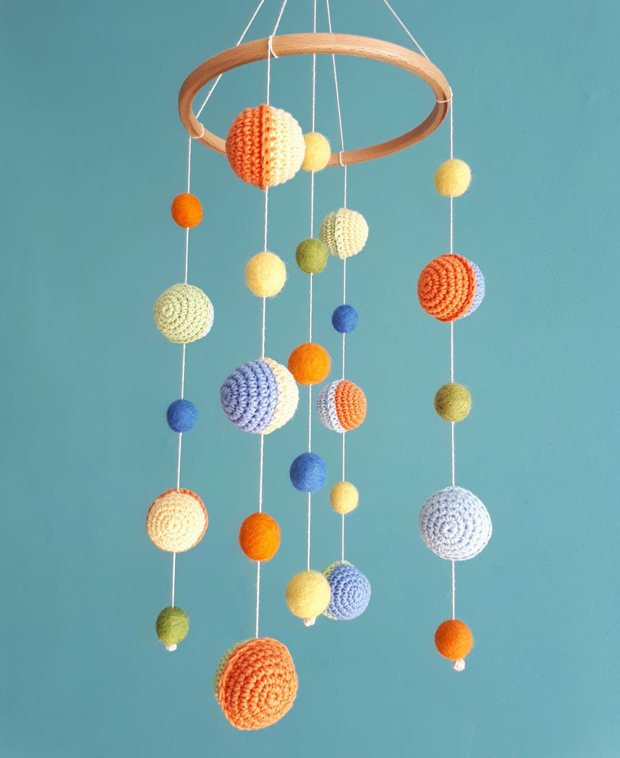 Planets Baby Mobile Space Nursery Decor Baby Boy Mobile | Etsy
