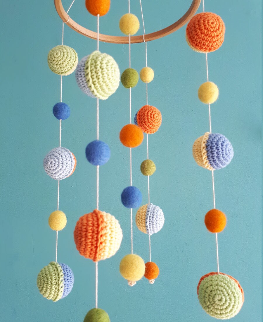 Planets Baby Mobile Space Nursery Decor Baby Boy Mobile | Etsy