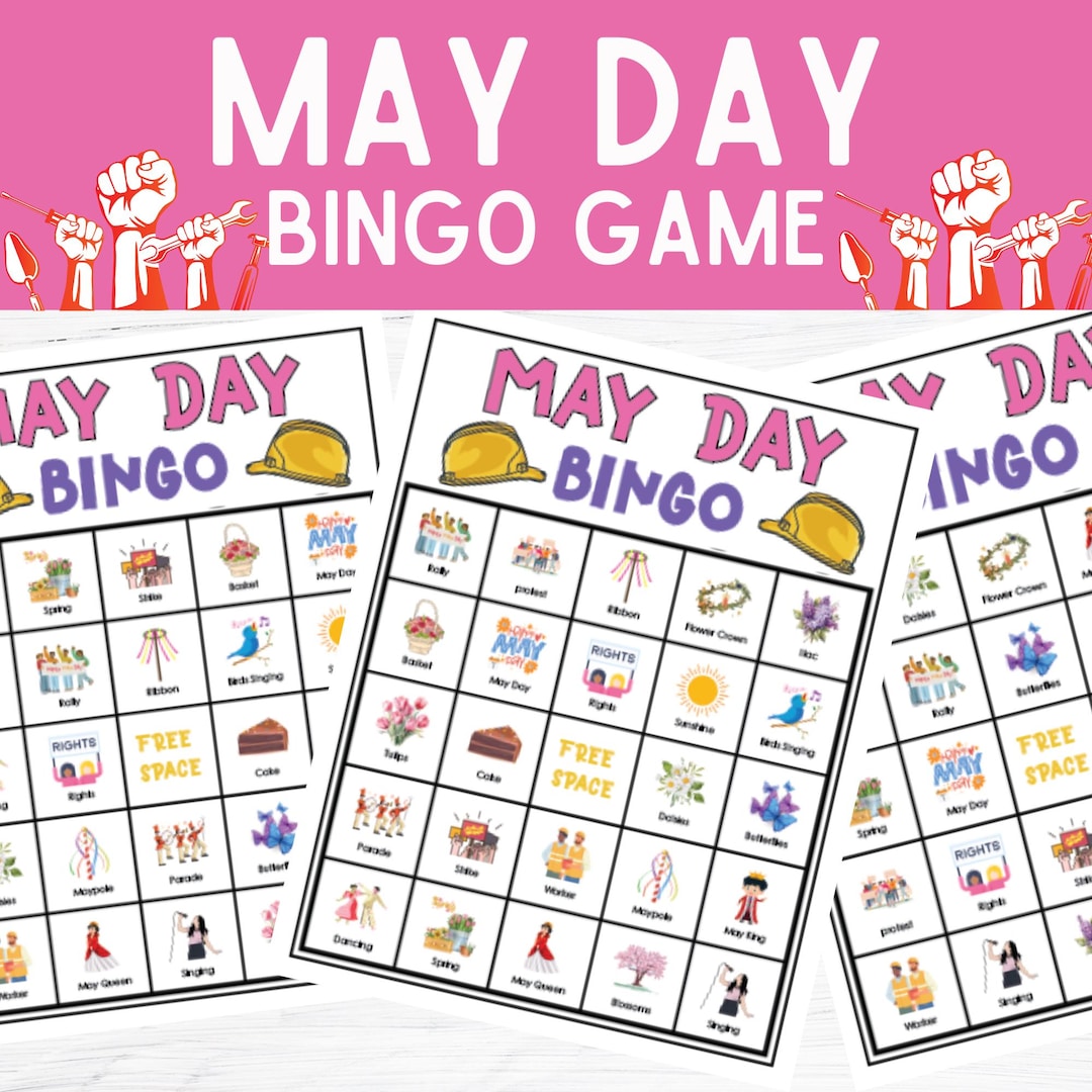 No Prep May Day Bingo Game | A Fun May Day Activities for Kids | Fun ...