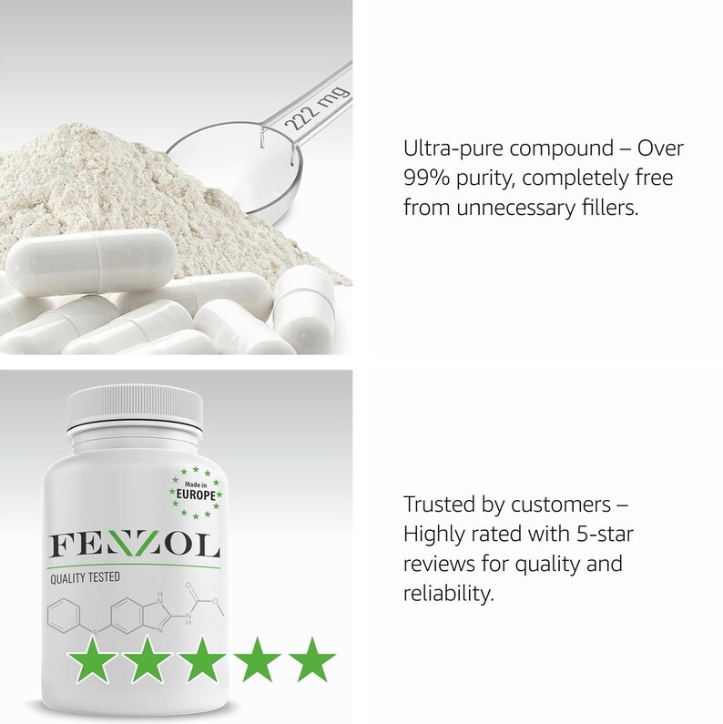 Fenbendazole Powder 250 G (8.8 Oz), Lab-tested, Purity >99%, Made in ...