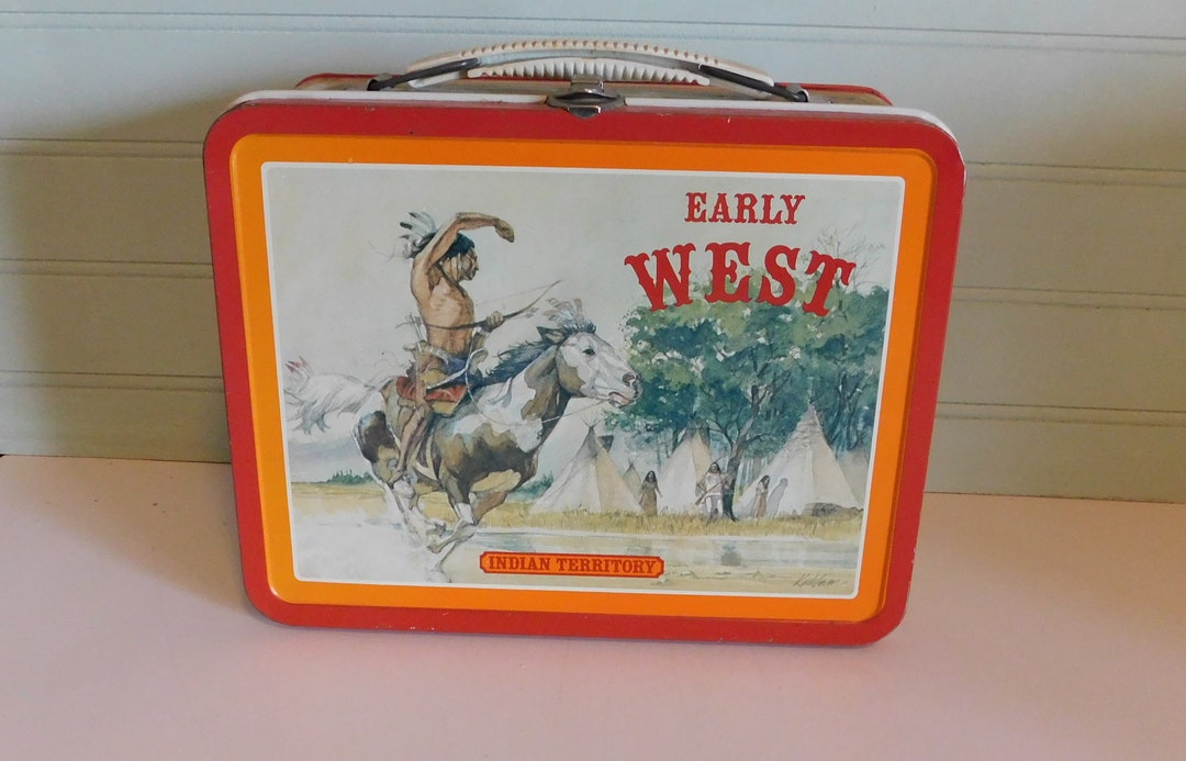 Metal Lunch Box, Early West Indian Territory, No Thermos, 1982, Ohio ...