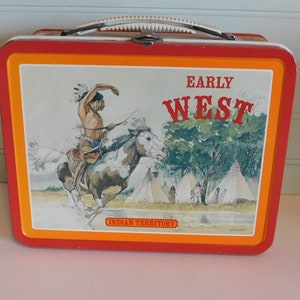 Metal Lunch Box, Early West Indian Territory, No Thermos, 1982, Ohio ...