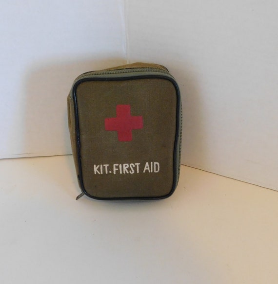 vintage first aid kit - Gem