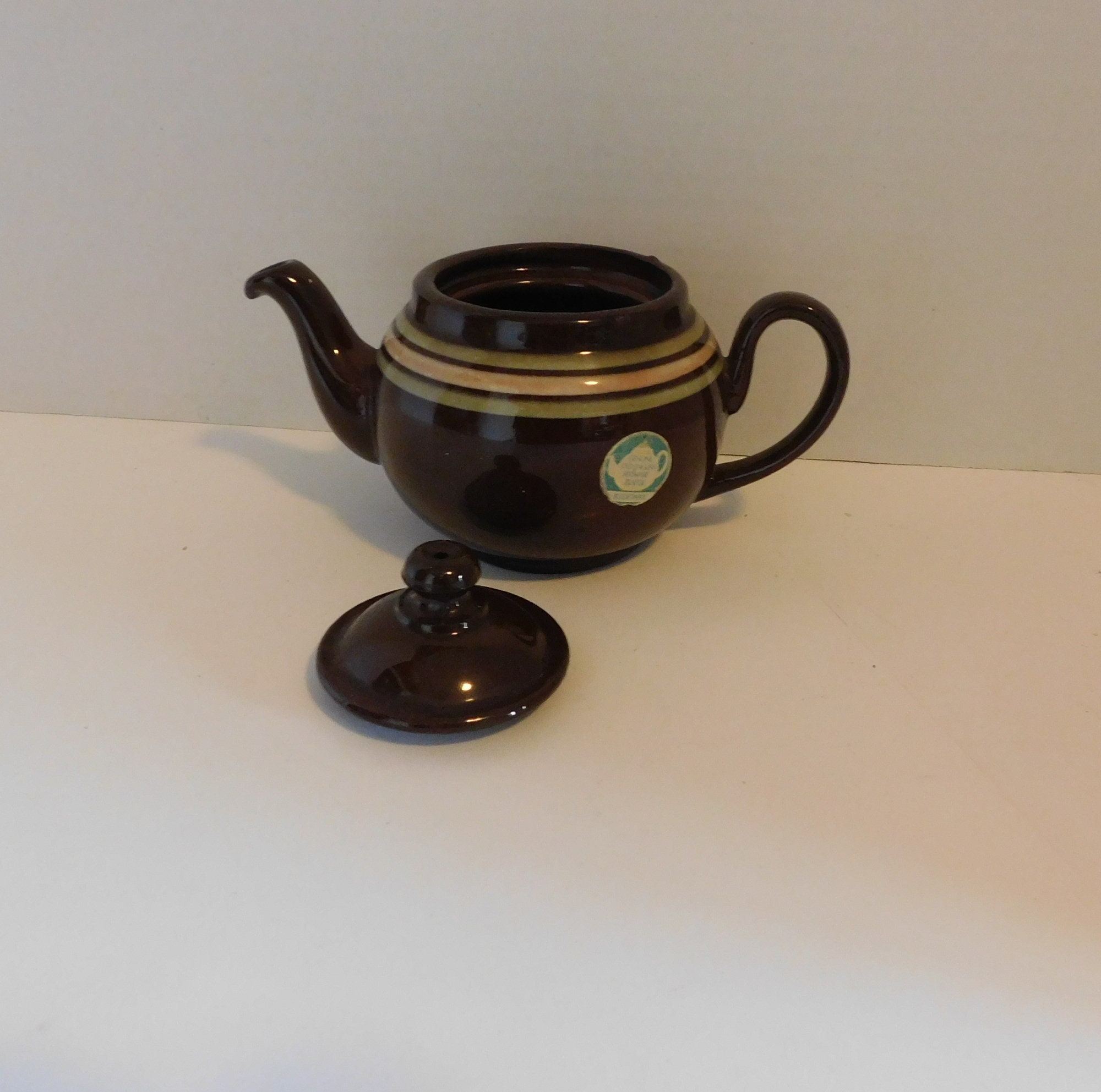 Ridgeway Old English Redware Teapot - Etsy