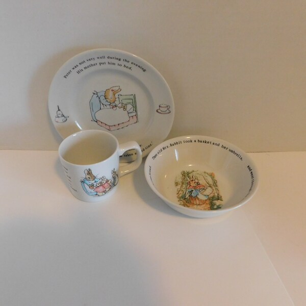 Wedgewood Peter Rabbit China - Etsy