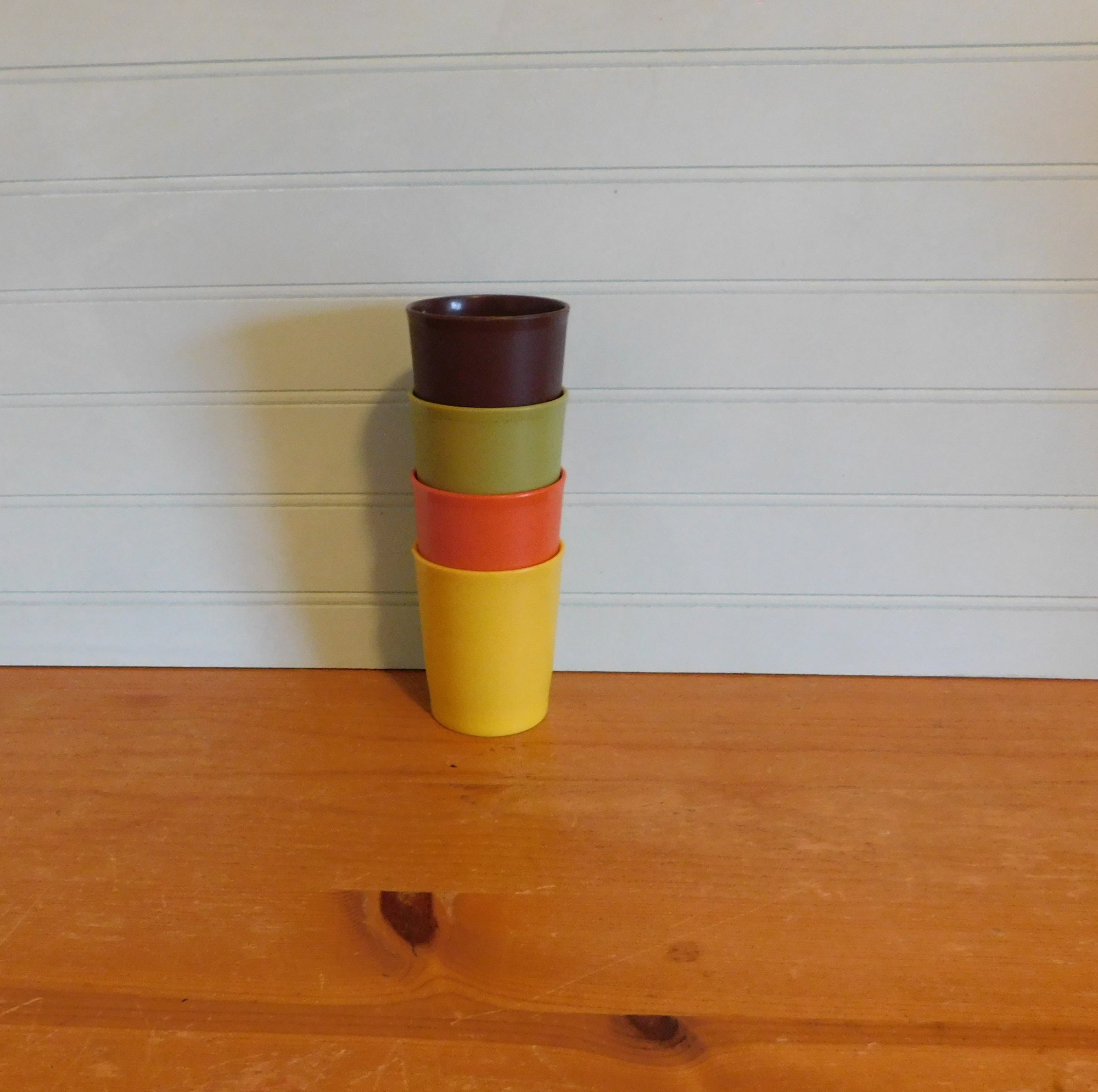 Cups ,tupperware, 12 Oz. Set of Four - Etsy