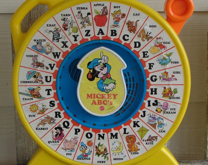 Mickey Mouse See N Say - Etsy