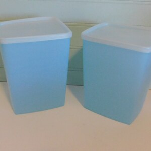 Square Rounds, Freezer Mates, Blue, Tupperware 1311 - Etsy