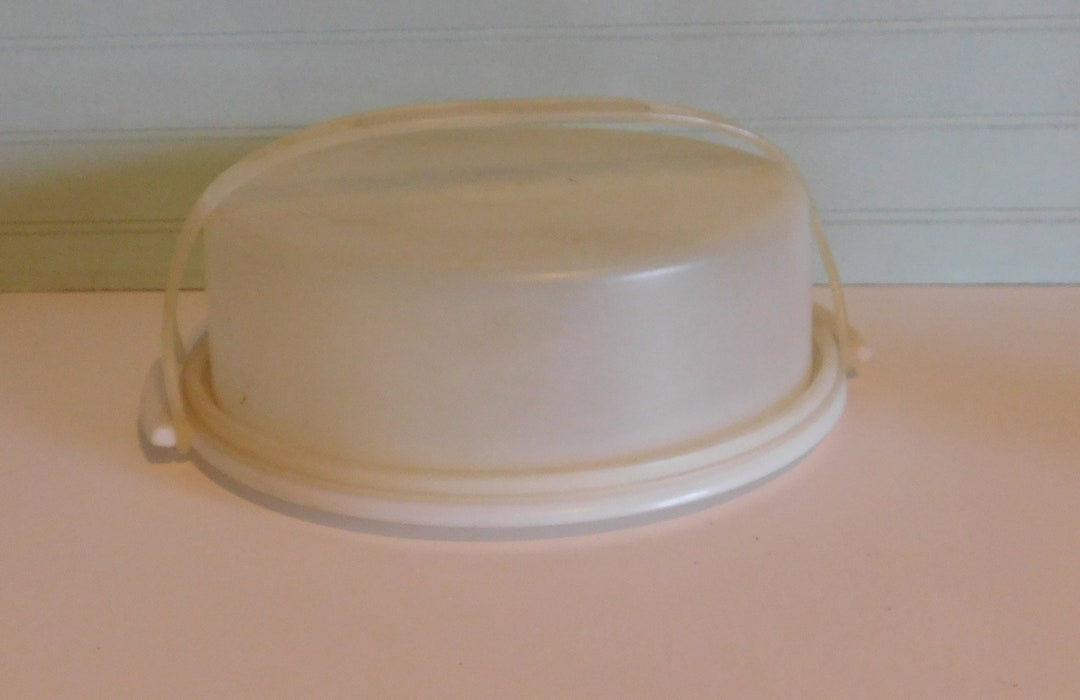 Pie Taker, Tupperware, Sheer White - Etsy