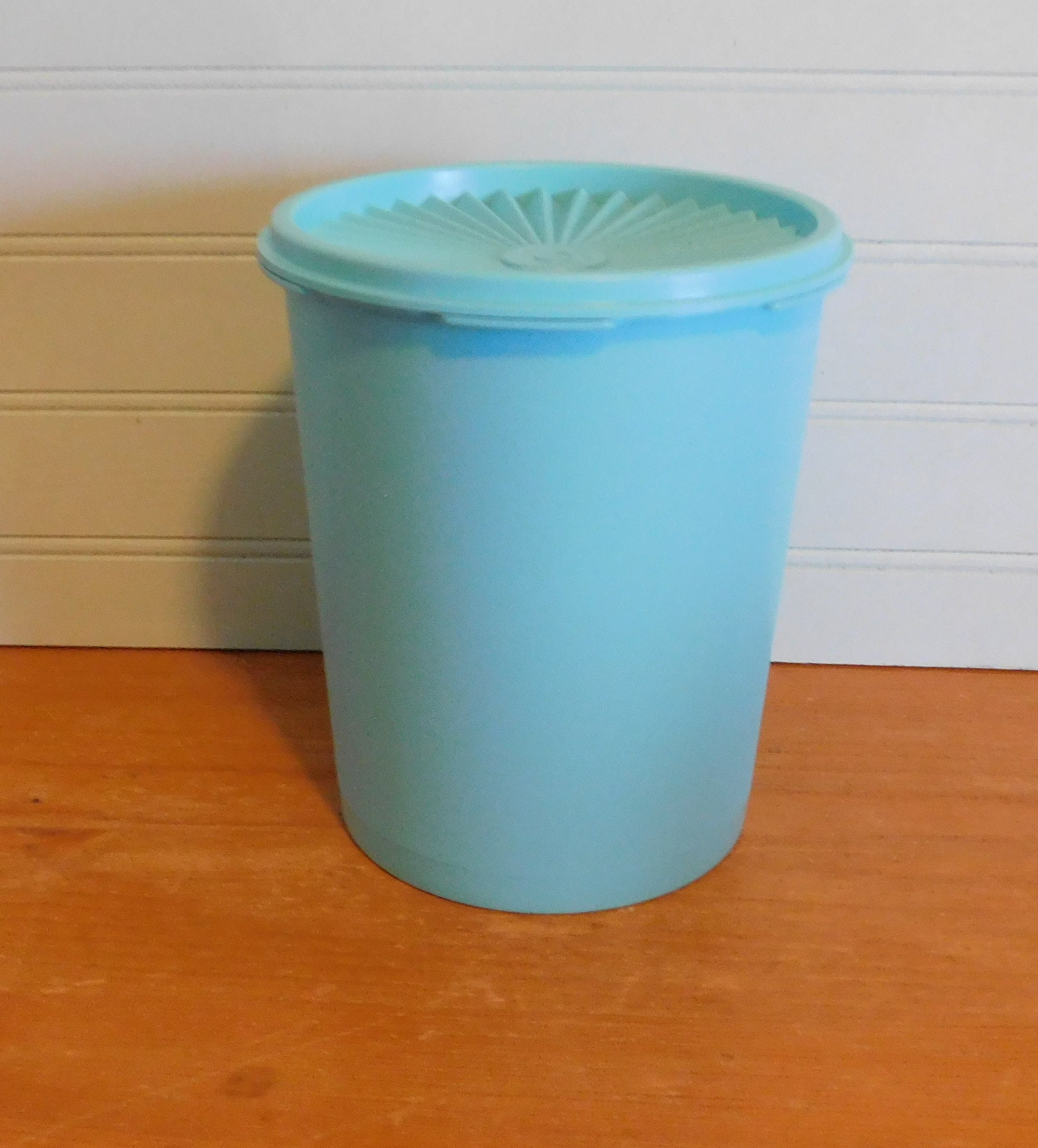 Canister, Tupperware, Aqua Blue - Etsy