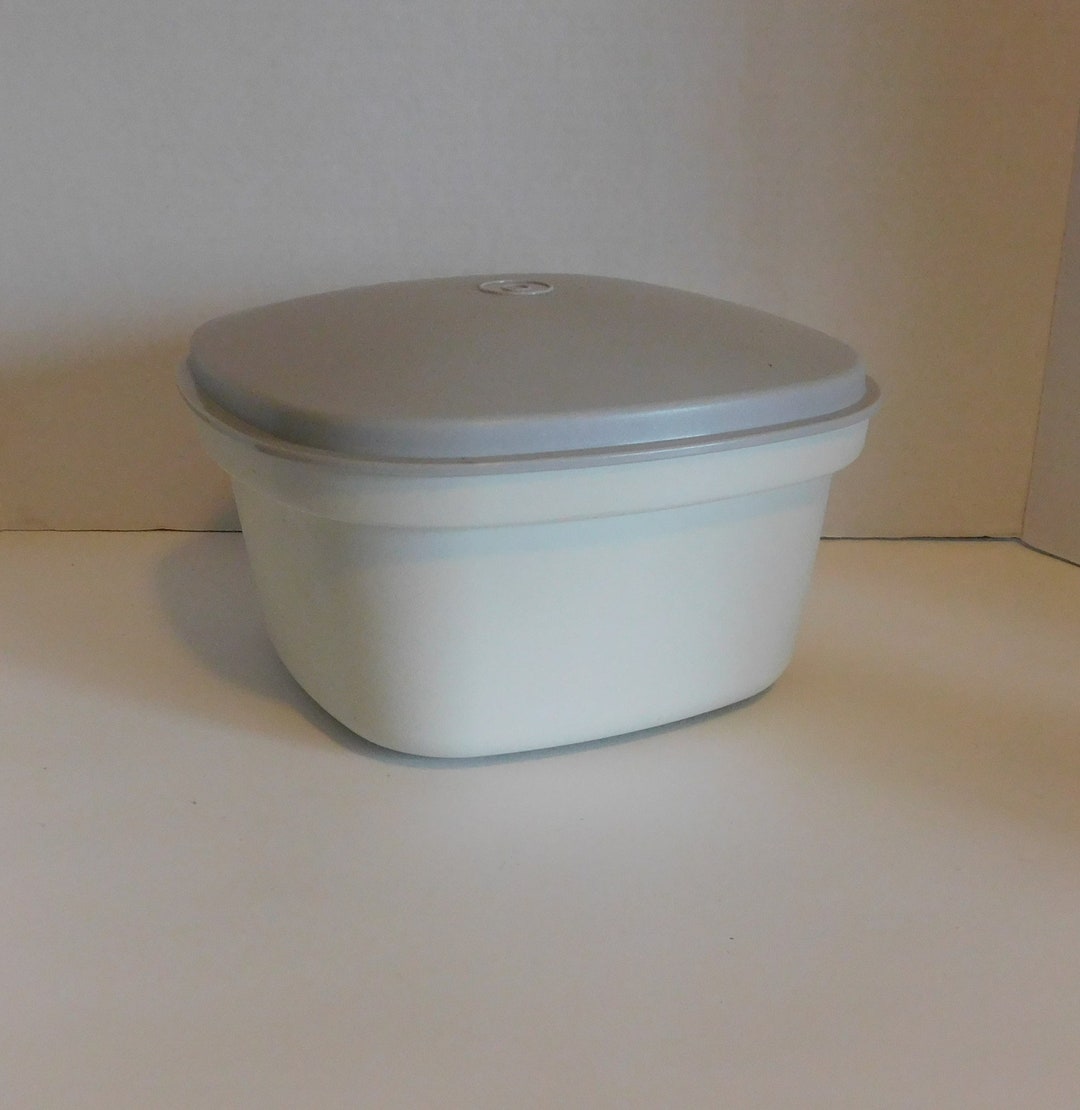 Square Steamer, Tupperware, Gray Lid - Etsy