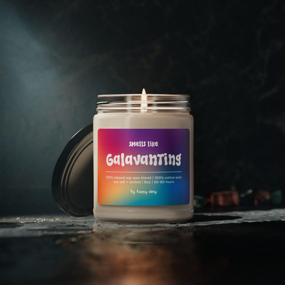 Filipino Soy Candle – 'smells Like Galavanting' Pinoy Humor Gift - Etsy