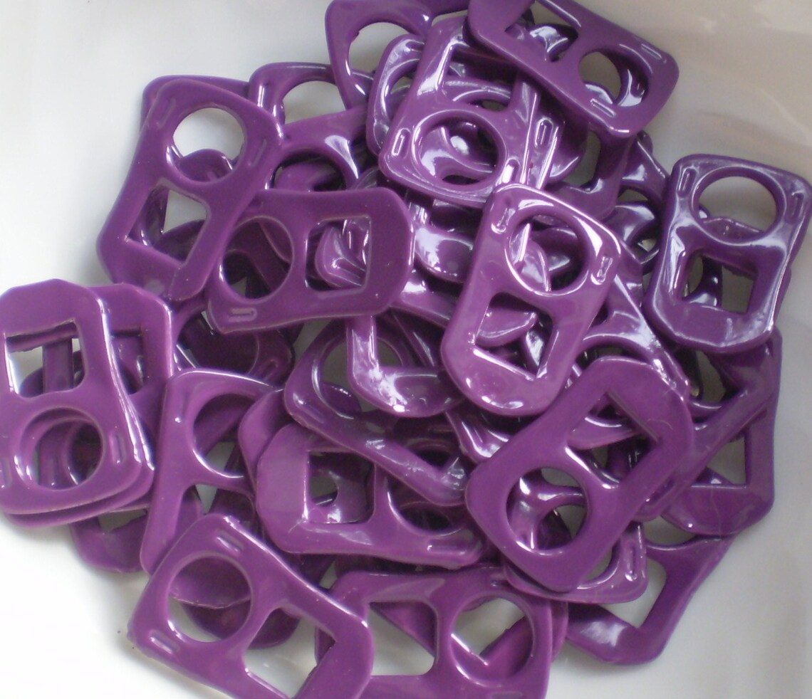 Painted Aluminum Can Tabs for Jewelry,projects,necklaces,bracelets ...