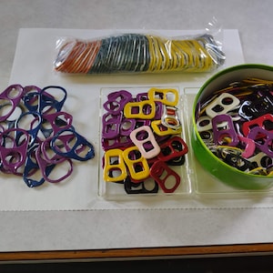 Painted Aluminum Can Tabs for Jewelry,projects,necklaces,bracelets ...