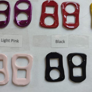 Painted Aluminum Can Tabs for Jewelry,projects,necklaces,bracelets ...