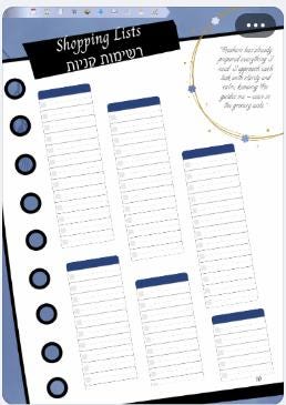 Bracha’s Shavuot Planner • A Soulful Jewish Goodnotes Journal With ...