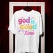 God is Good All the Time PNG, Preppy Christian Women Design, Bible ...
