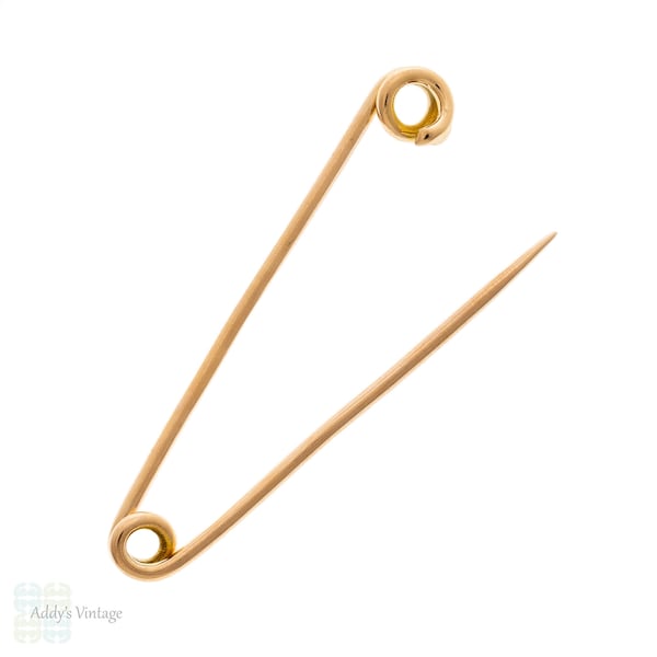 Antique Safety Pin - Etsy