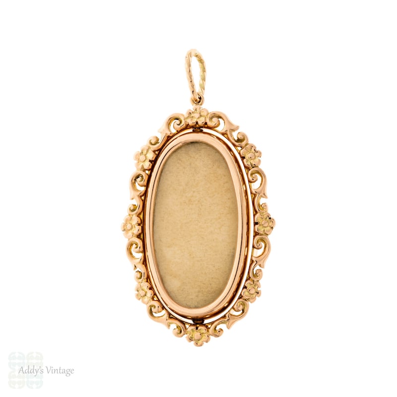 Large Oval Locket - Etsy