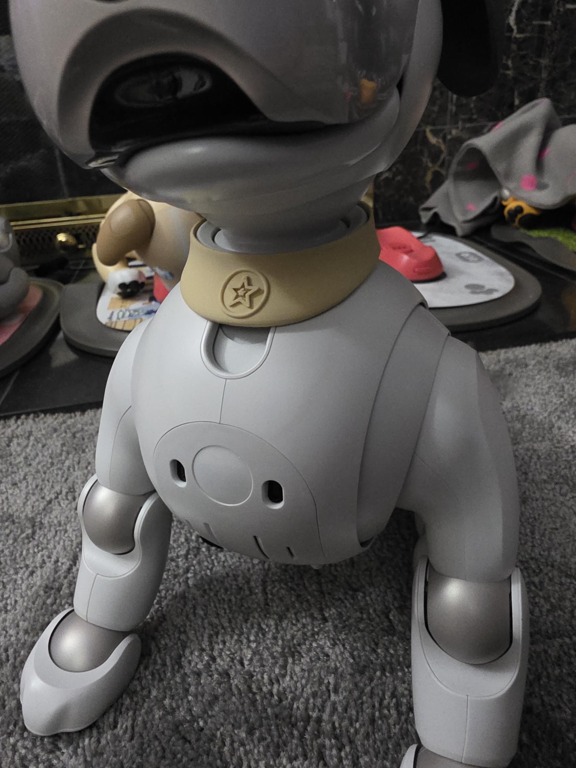 3D Printed Collar for Sony Aibo ERS-1000 – Custom Kinako Color - Etsy