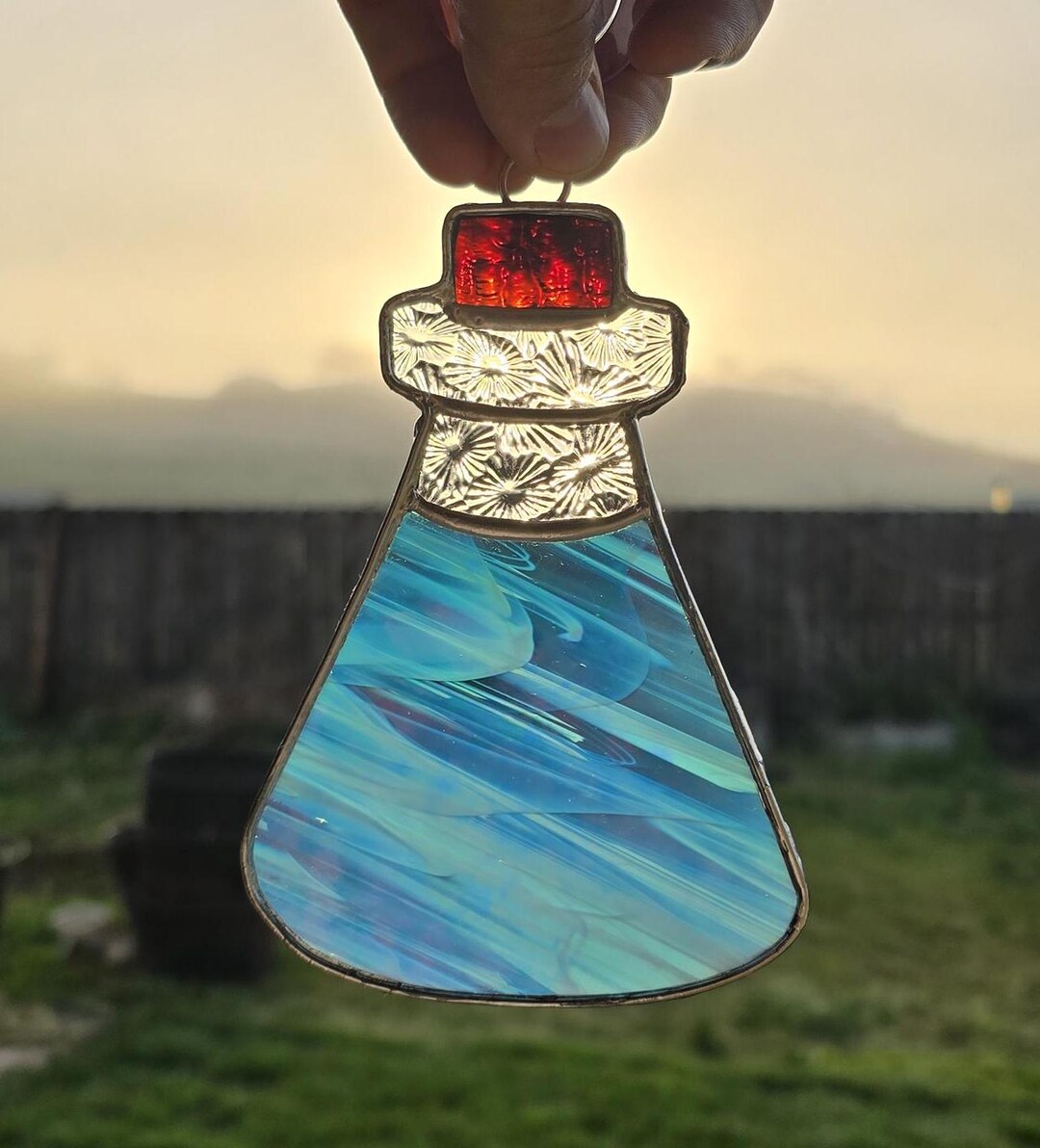 Stained Glass Potion Sun Catcher - OSRS Potion - Etsy