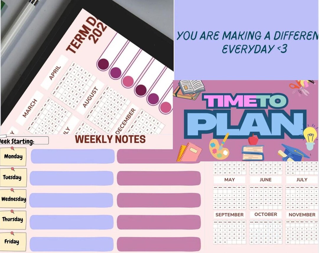 Ultimate Digital Teacher Planner | Editable and Printable | Lesson ...