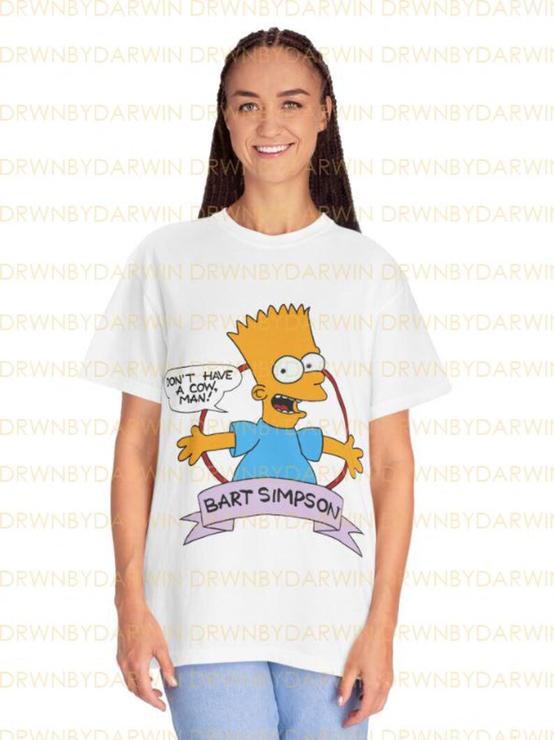 Bart Simpson Png, Don't Have a Cow Man Png, Cartoon Png, Retro TV Png ...