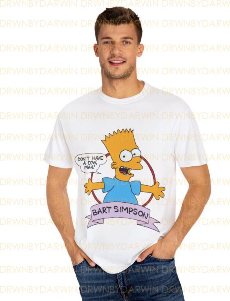 Bart Simpson Png, Don't Have a Cow Man Png, Cartoon Png, Retro TV Png ...