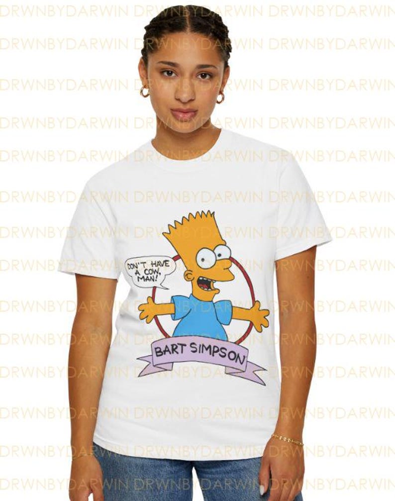 Bart Simpson Png, Don't Have a Cow Man Png, Cartoon Png, Retro TV Png ...