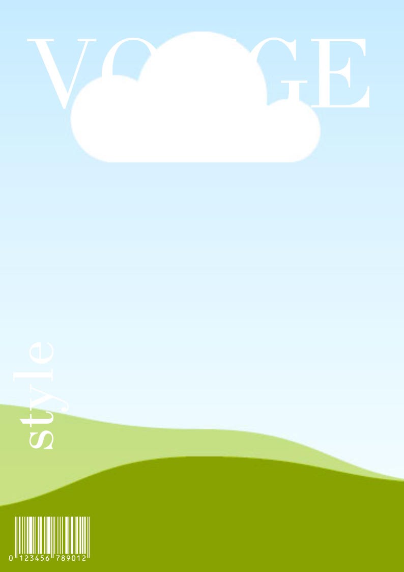 Vouge Magazine Cover Template - Made on Canva - Magazine - Cute - Fun ...