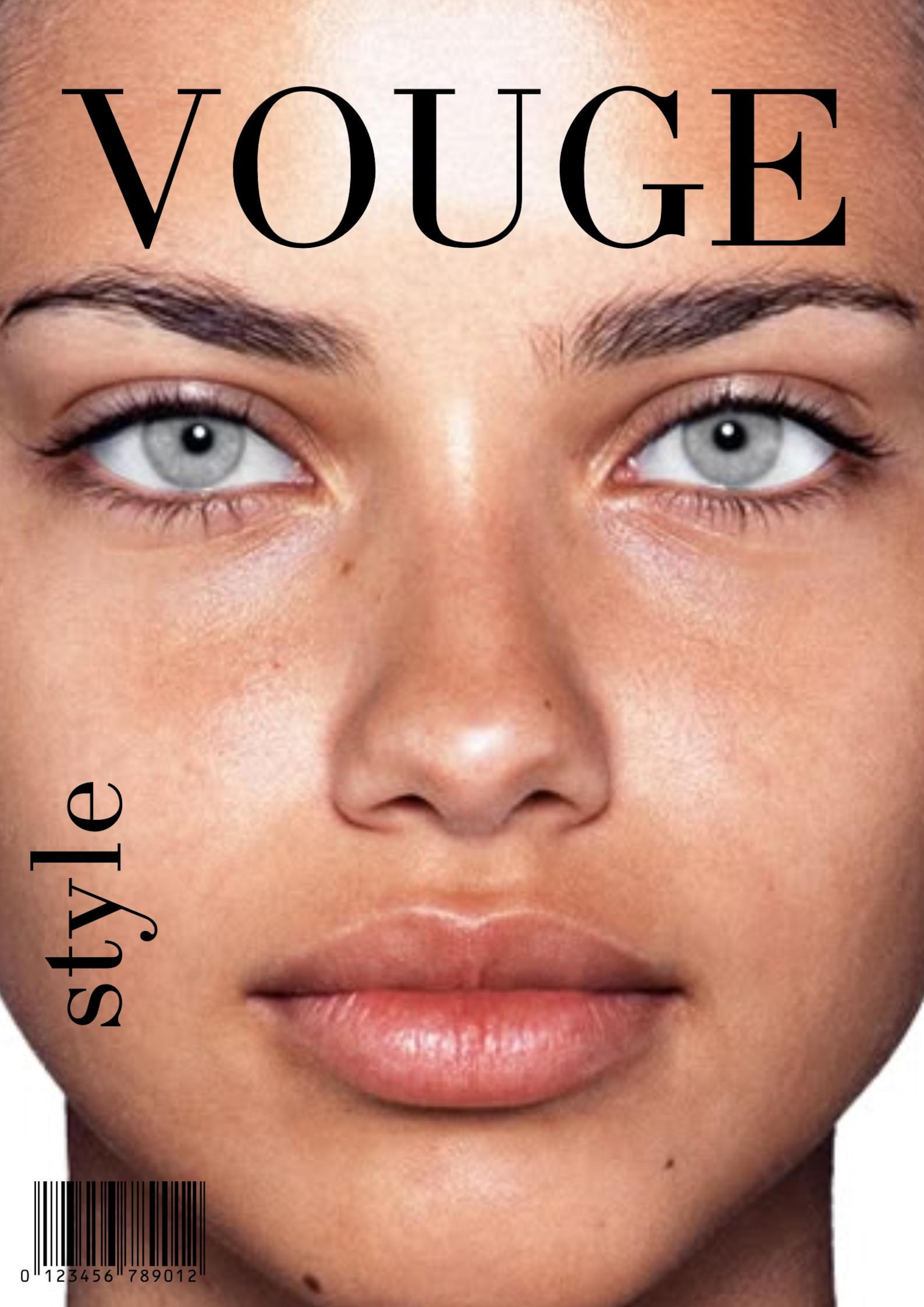 Vouge Magazine Cover Template - Made on Canva - Magazine - Cute - Fun ...