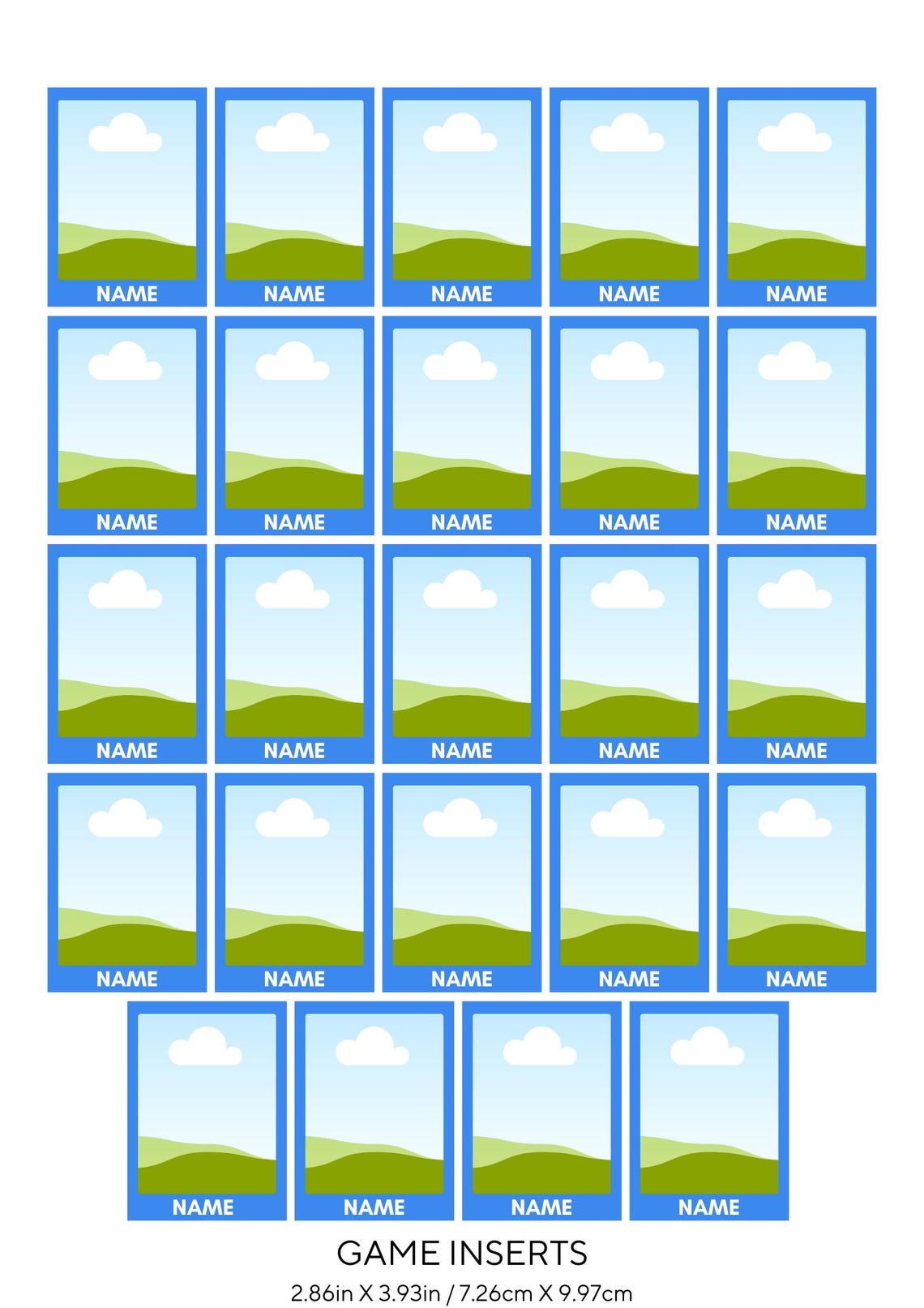 Custom Guess Who Game Template: DIY Canva Edits (multiple Sizes) - Etsy