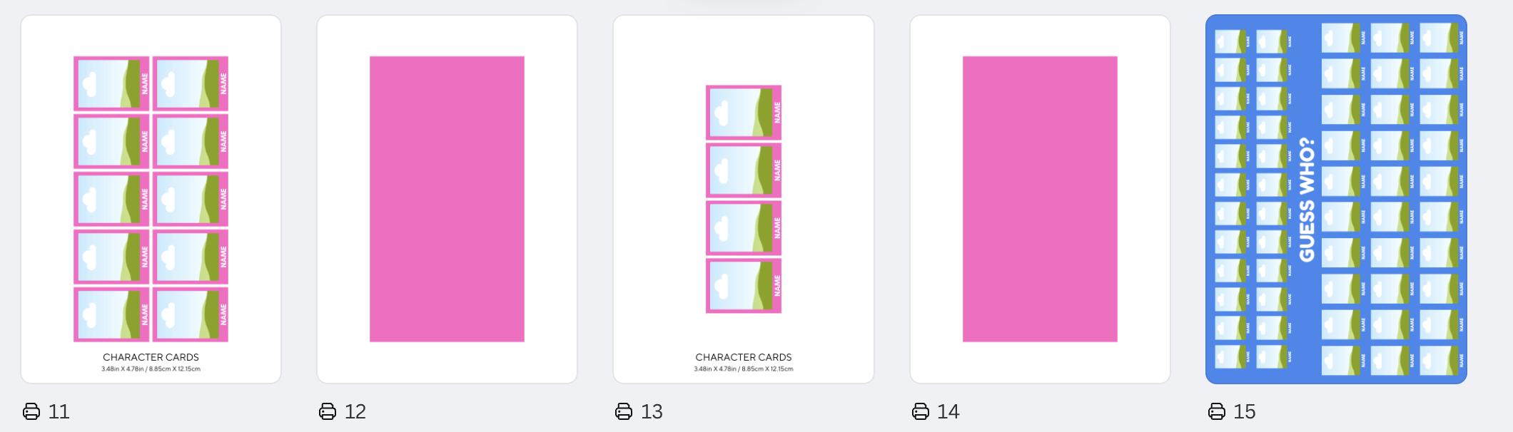 Custom Guess Who Game Template - Make Guess Who Game - Edits on Canva ...