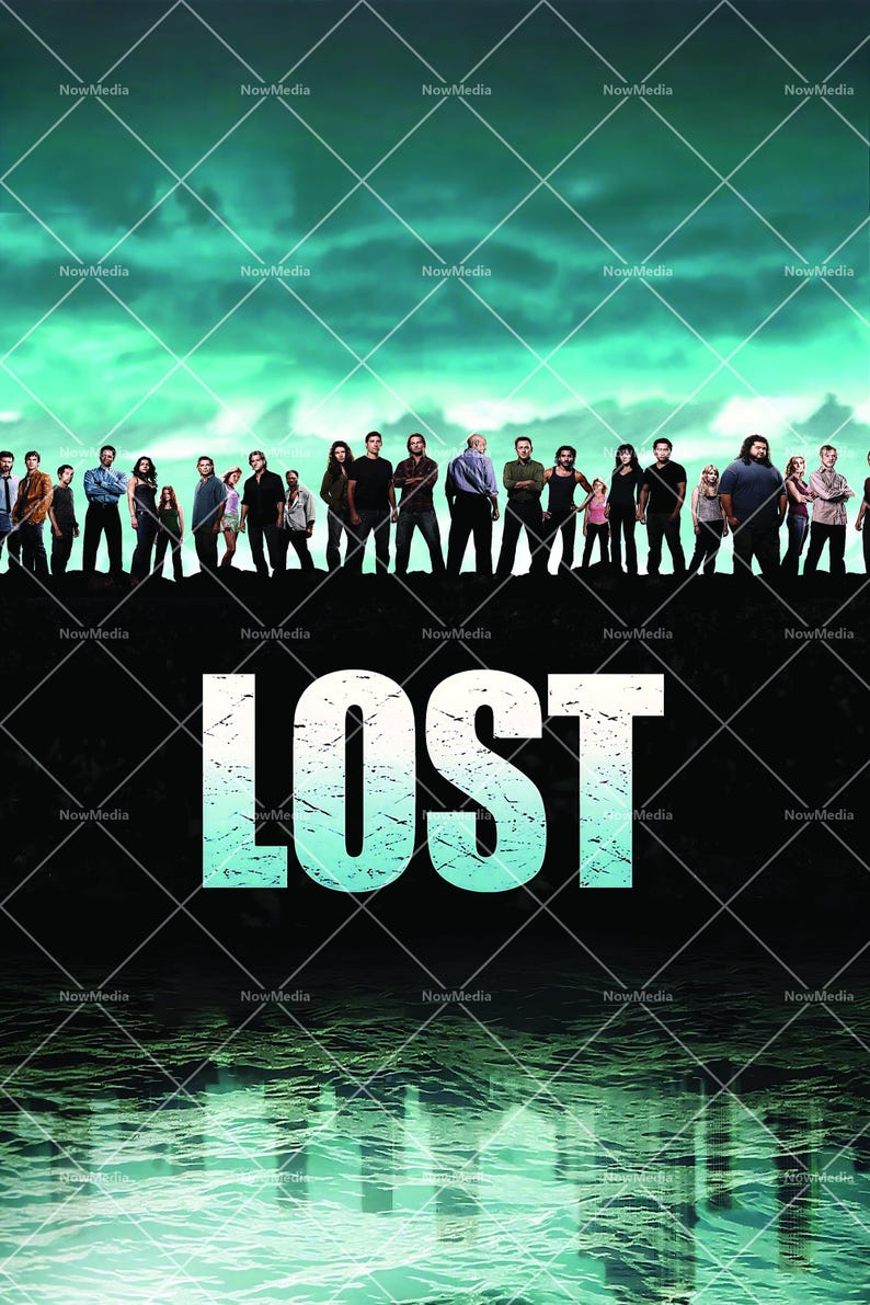 Lost (TV Series 2004-2010) - Posters - Digital Download Print, Printable Art, Downloadable Print ...