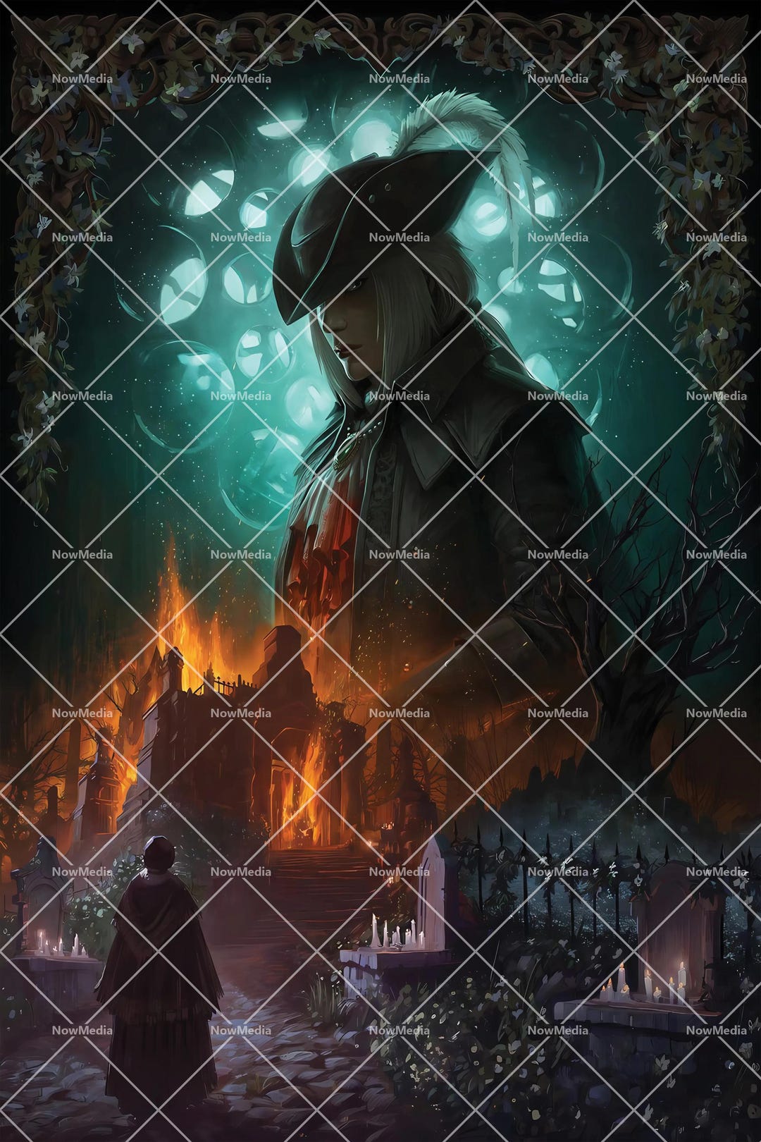 Bloodborne Poster, Lady Maria Wall Art Poster - Digital Download Print ...