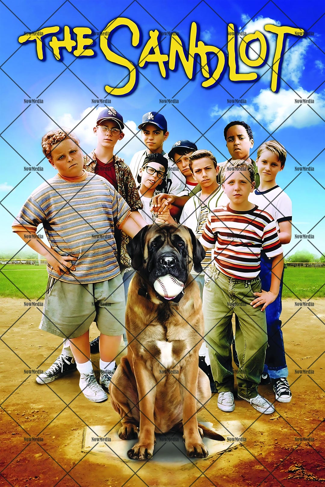 The Sandlot Poster Movie Metal Tin Sign Home Bar Coffee Vintage ...