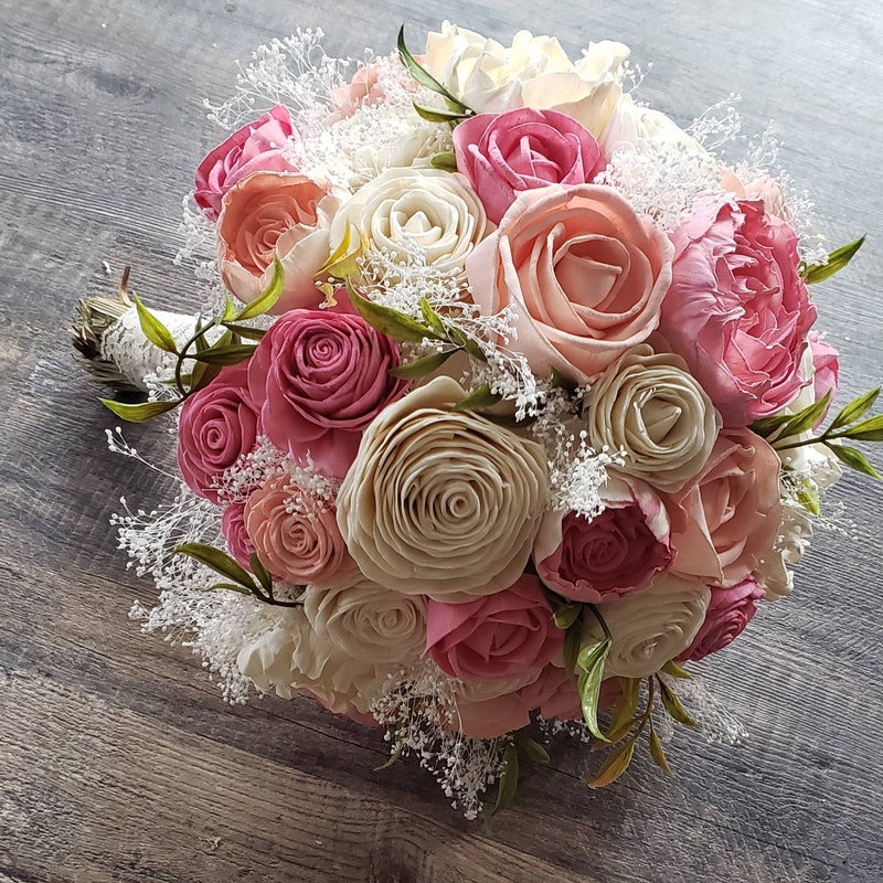 Pink Bouquet - Etsy